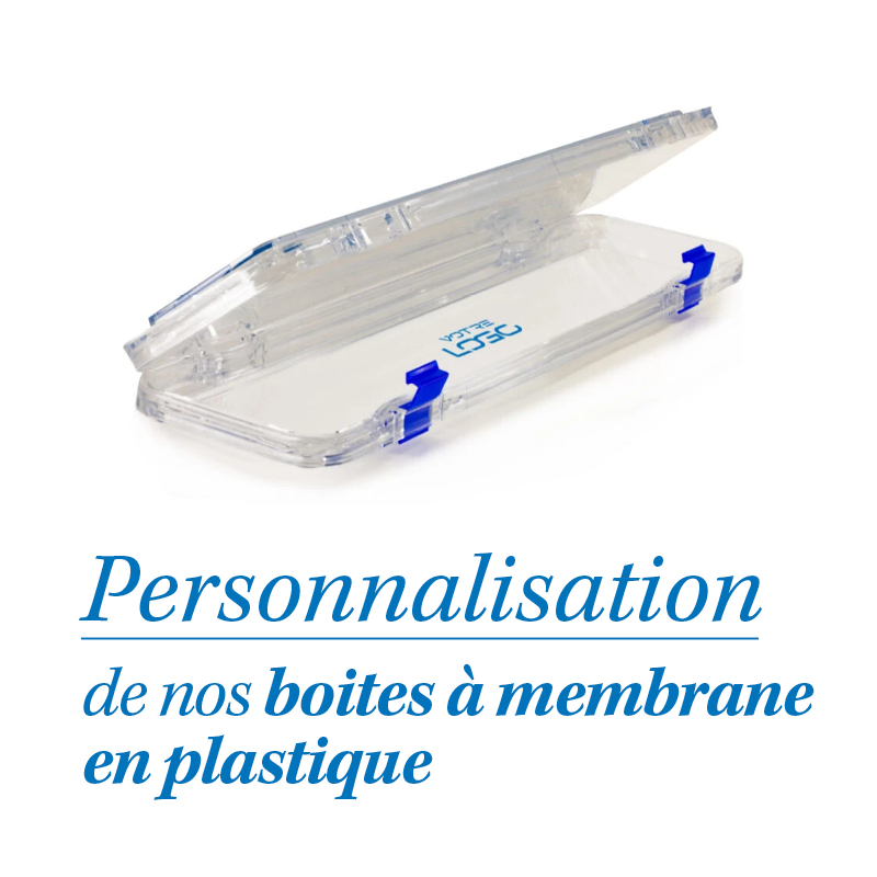 Customize our plastic membrane boxes